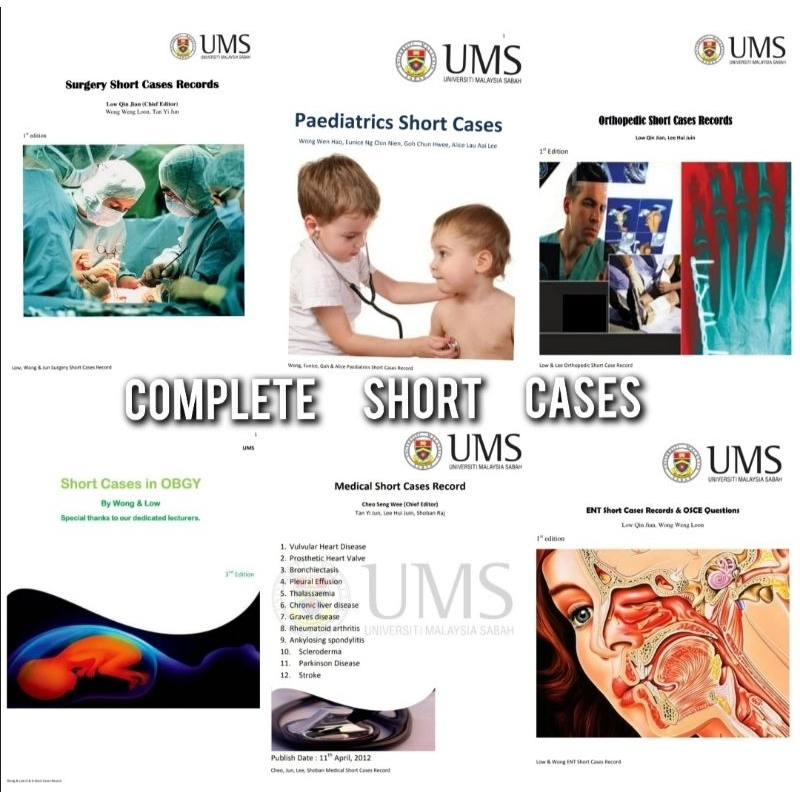 UMS Universiti University Malaysia Sabah complete collection of short ...