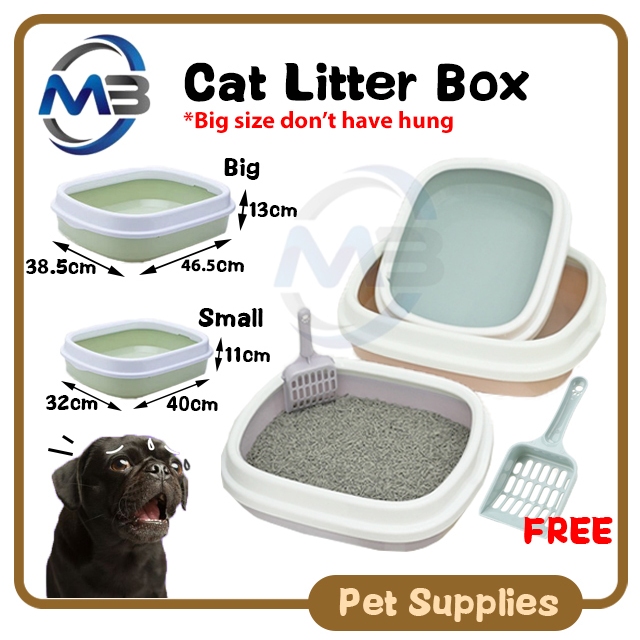 Tandas Bekas Kucing | Ready Stock Cat Litter Boxes with Free Scoop ...