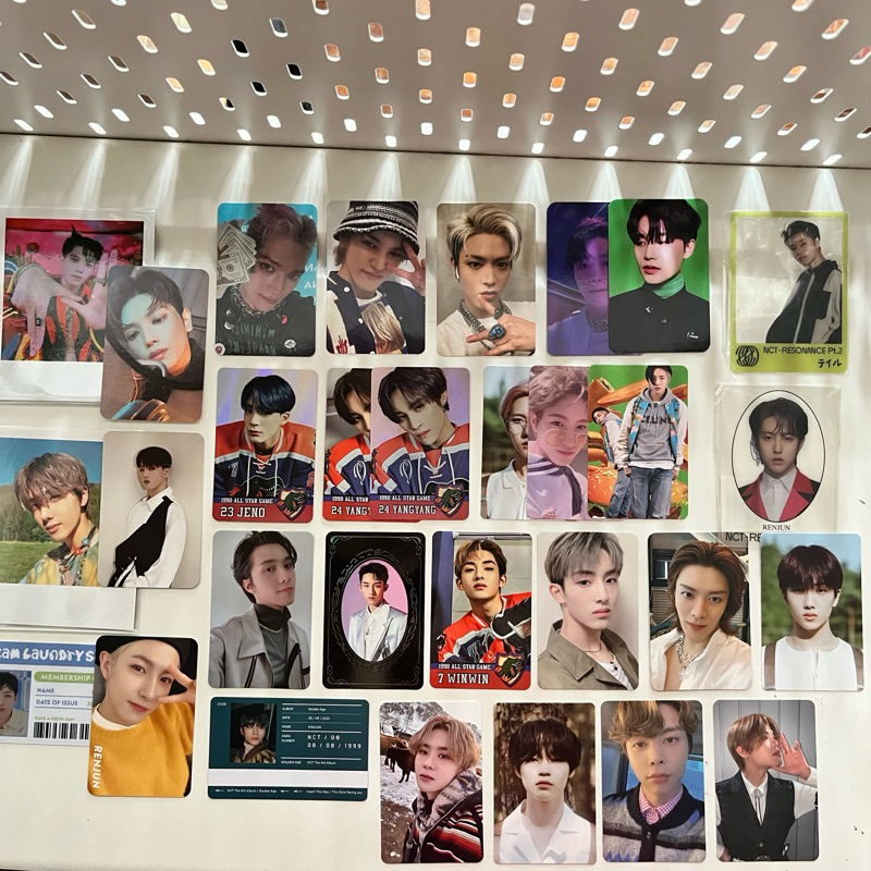 NCT PHOTOCARD 127 DREAM WAYV TAEYONG YUTA TAEIL JOHNNY RENJUN JISUNG ...
