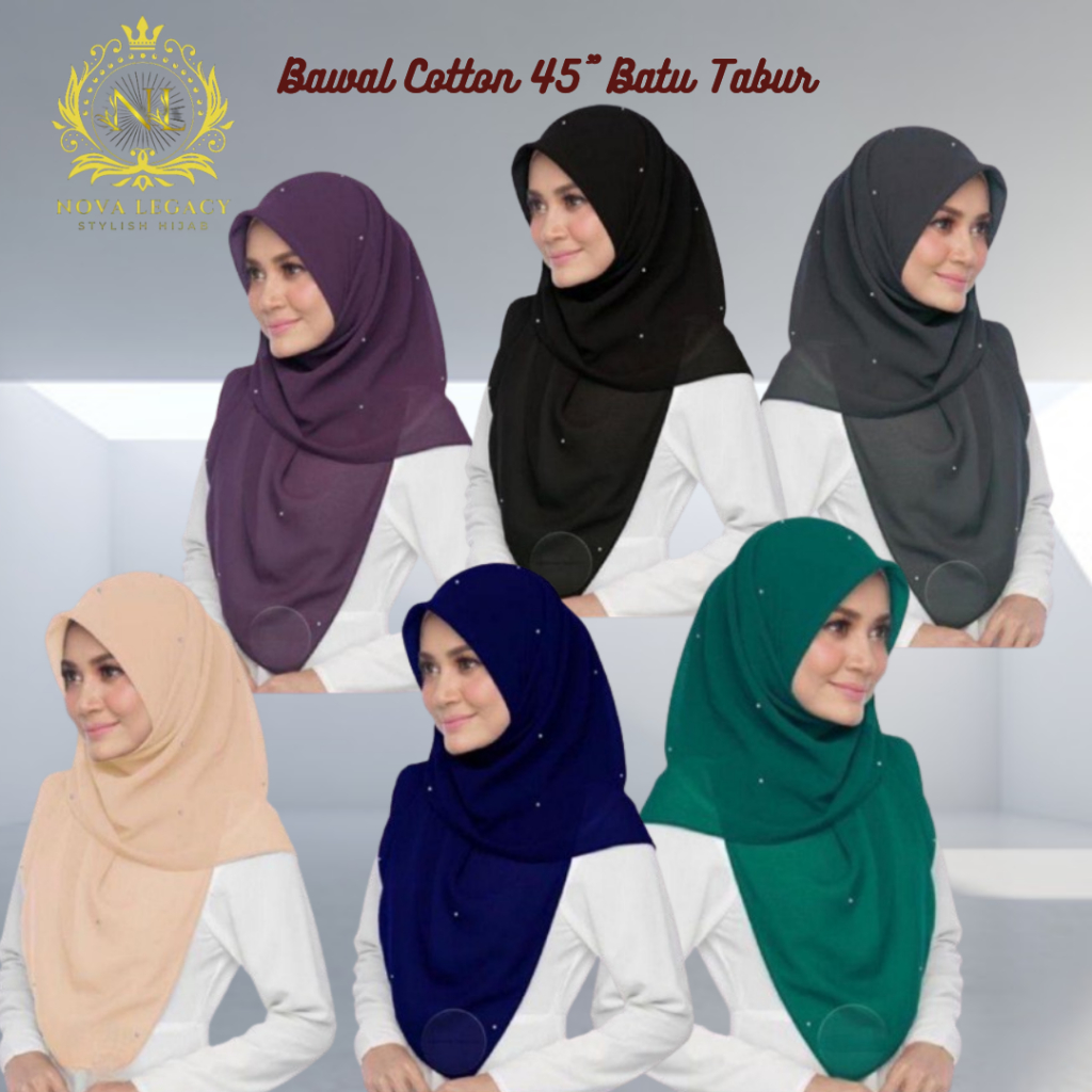 Bawal Cotton Premium 45" | Batu Tabur | Shopee Malaysia