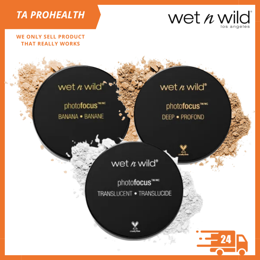 Wet N Wild Photo Focus Loose Setting Powder ( Translucent / Banana ...
