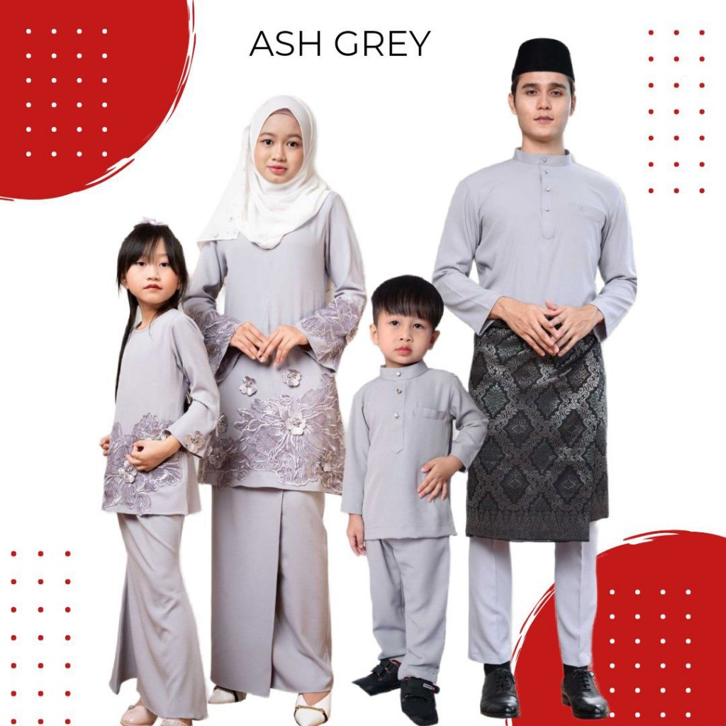 BAJU RAYA FAMILY 2024 KURUNG MODEN | Shopee Malaysia
