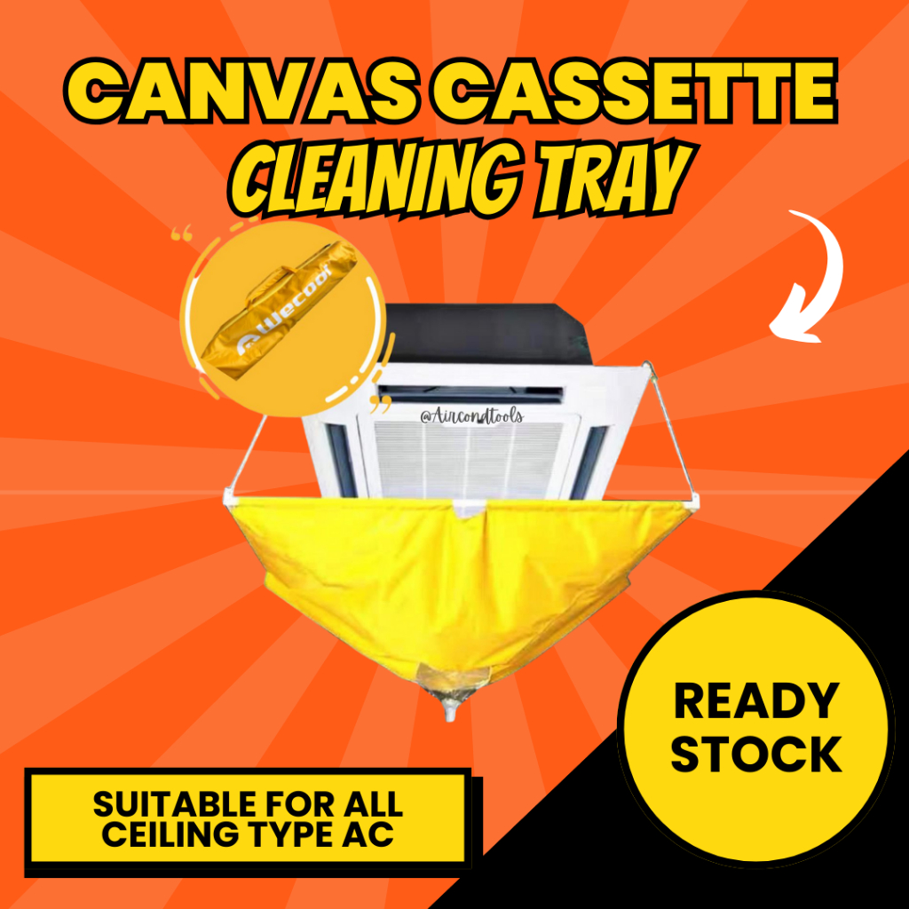 Canvas Cassette Aircond Tools CleaningTray Ready Stock Ready Stock ...