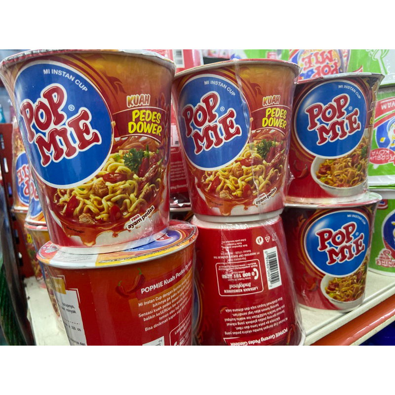 pop mie kuah pedas dower/goreng | Shopee Malaysia