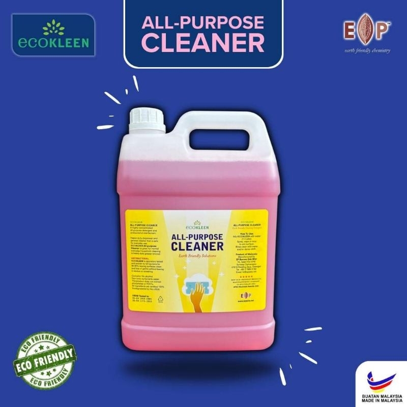 ECOKLEEN ALL-PURPOSE CLEANER / DEGREASER / ANTI BACTERIAL AGENT (5LITRE ...