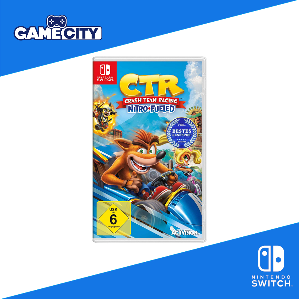 Nintendo Switch CTR Crash Team Racing Nitro Fueled Eng Version | Shopee ...