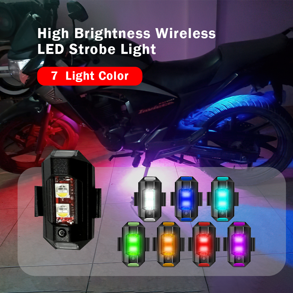 Car Motorcycle bikes cycling chargeable flashing lights modified drones ...