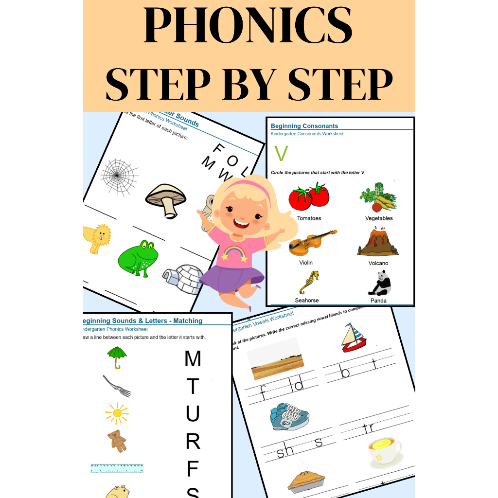 [42] Phonics Cvc Activities Worksheet Begining Sounds Consonants Vowel