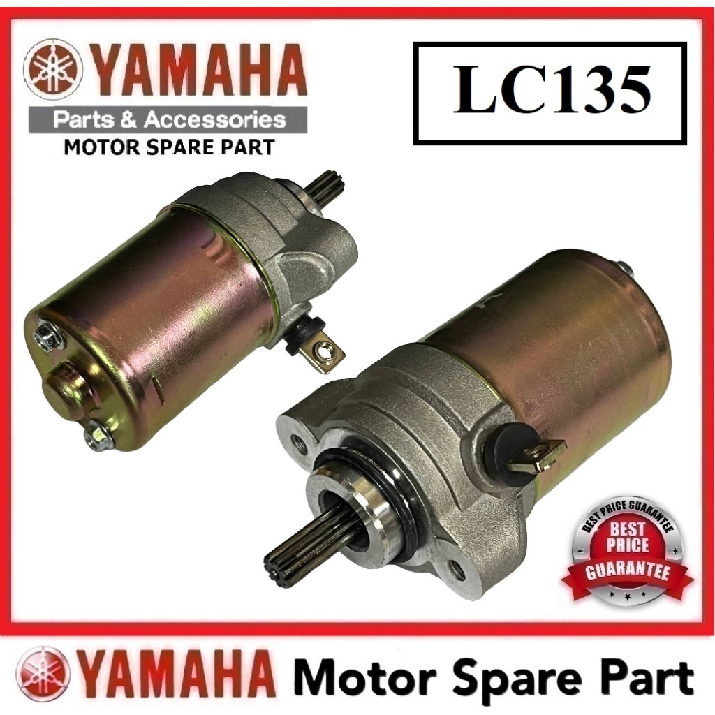 YAMAHA LC135 STARTER MOTOR ASSY 0 STARTOR STATER STATOR MOTOR LC-135 LC 135 V1 4S 4SPEED 4-SPEED ...
