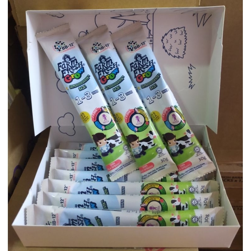 Farm Fresh Grow Powder 1-6 Years Old- Sachet 1x30G | Shopee Malaysia