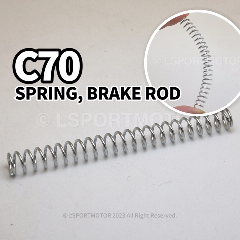 HONDA C70 SPRING BRAKE ROD | Shopee Malaysia