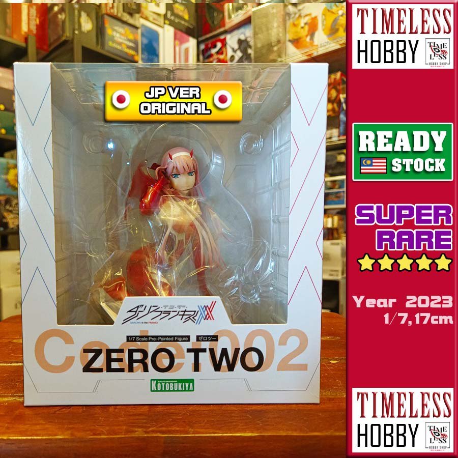 KOTOBUKIYA Zero Two Figure Darling in Franxx 1/7 亲爱的弗兰克斯正版模型手办零二寿屋 ...
