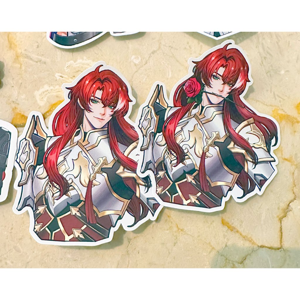 4-inch Honkai Star Rail stickers (JINGYUAN, BLADE, DANHENG, SAMPO ...