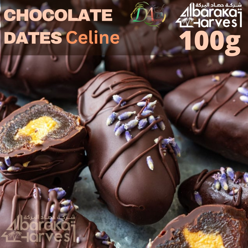 coklat almond kurma/Almond stuffed dates coated with chocolate | Shopee ...