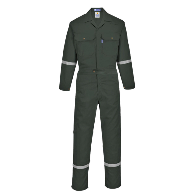 HOUSTON FLAME RESISTANT COVERALL (DARK GREEN) | Shopee Malaysia