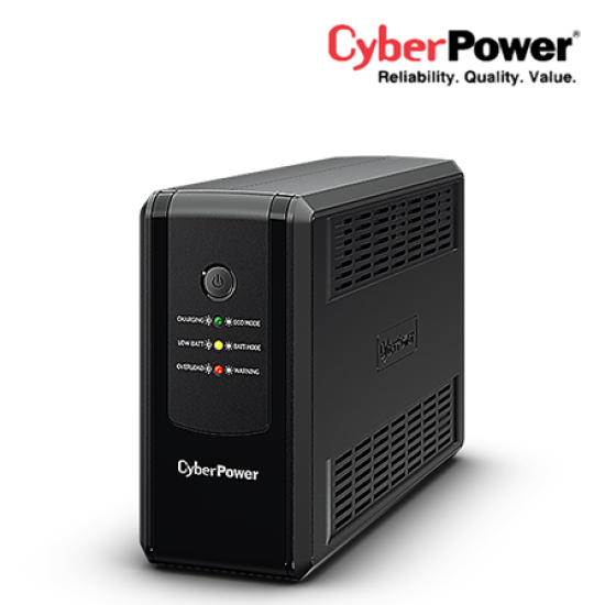 CyberPower UT800EG 800va 400w UPS Power Backup Battery Supply with AVR ...