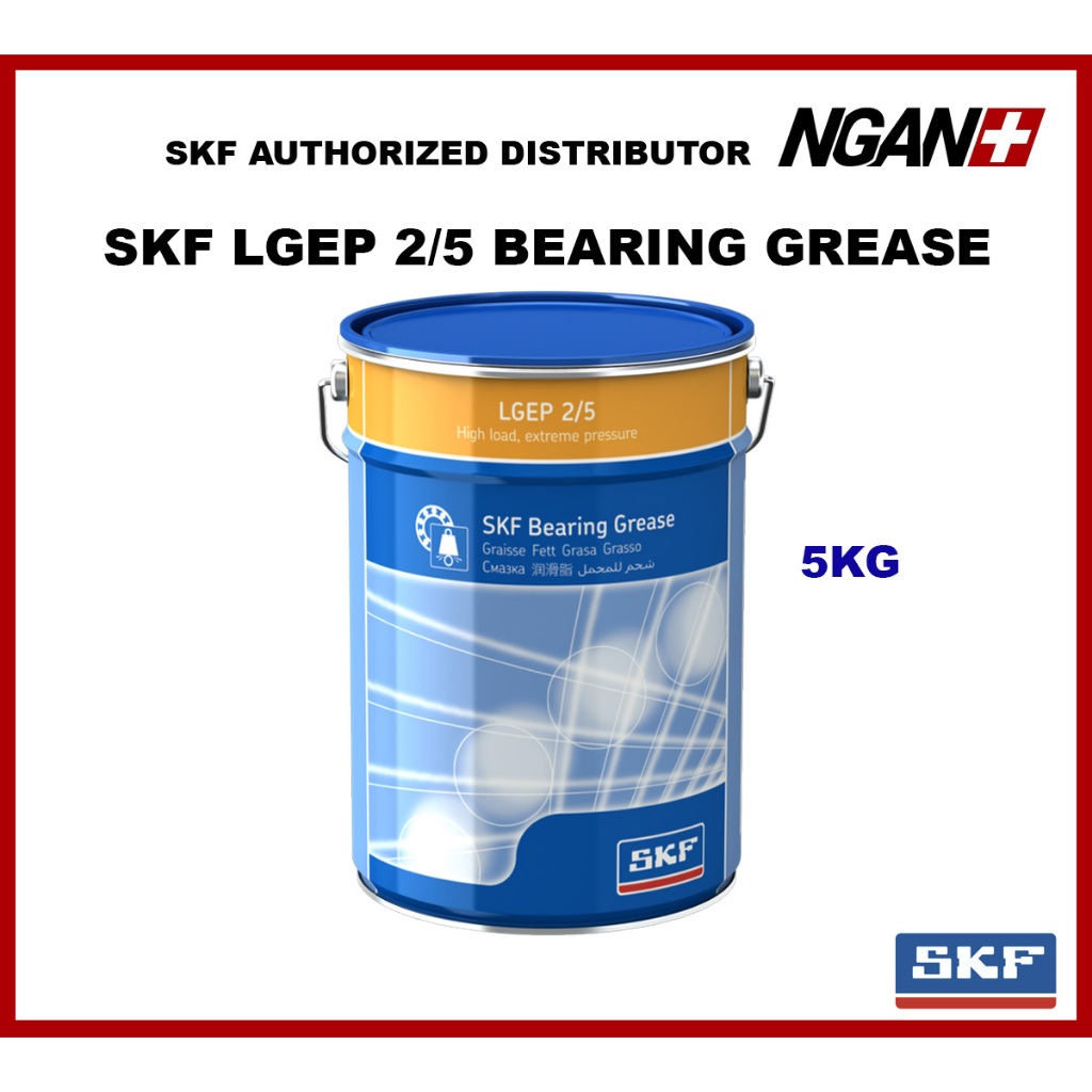 SKF LGEP 2/5 Bearing Grease (5 KG) | Shopee Malaysia