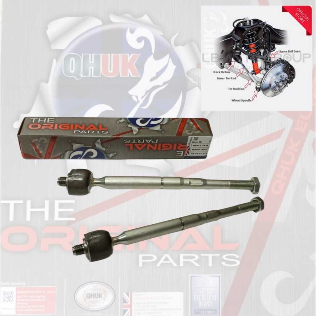 Toyota Corolla AE100/AE111/ Rav4 1994 QHUK Rack End(power steering ...