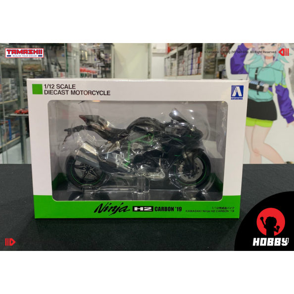 Aoshima KAWASAKI Ninja H2 CARBON `19 (Diecast) (Scale 1/12) | Shopee Malaysia