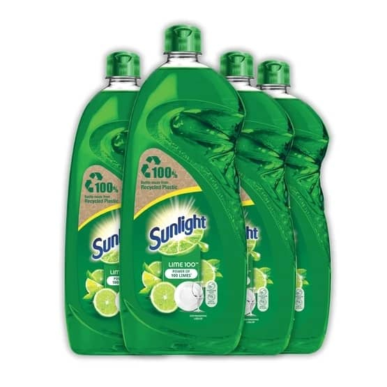 Sunlight Lime Dishwashing Liquid 4 x 800ml | Shopee Malaysia