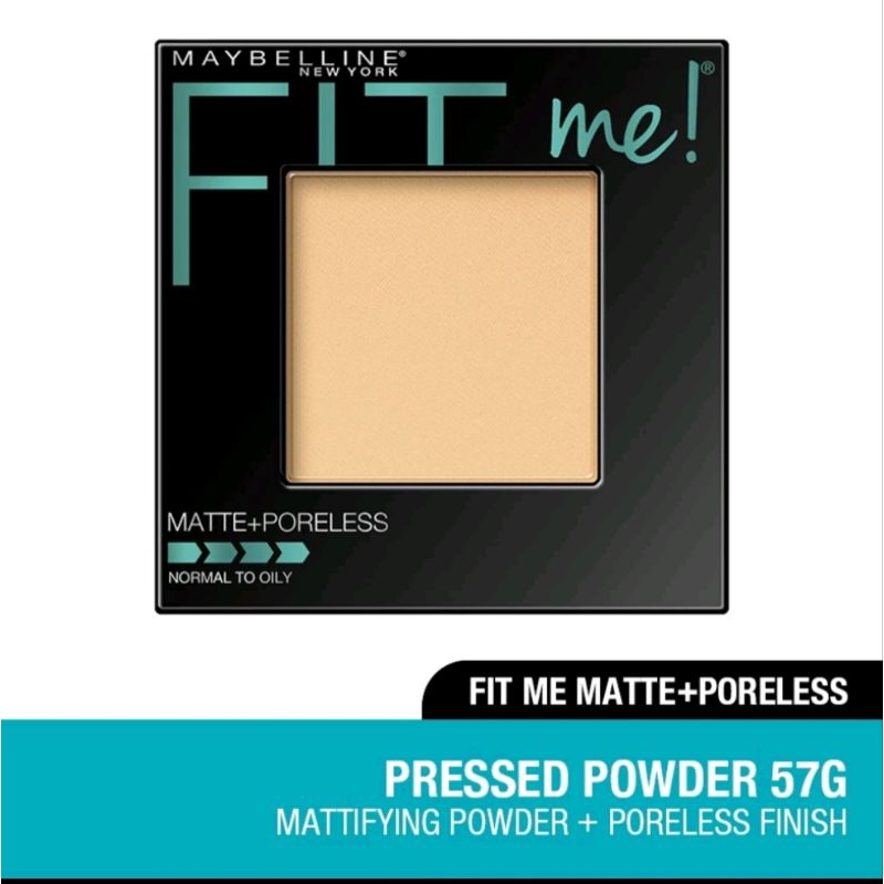 💜MAYBELLINE FIT ME MATTE + PORELESS PRESSED POWDER💜💜 | Shopee Malaysia