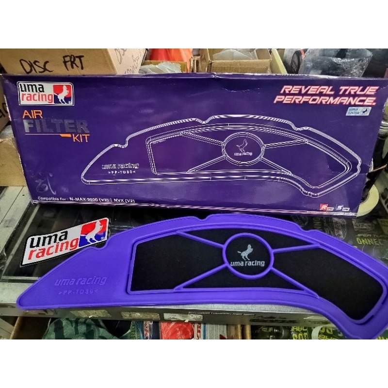 UMA RACING AIR FILTER DUAL KIT NMAX V2 2020 / AEROX V2 UMA RACING ...