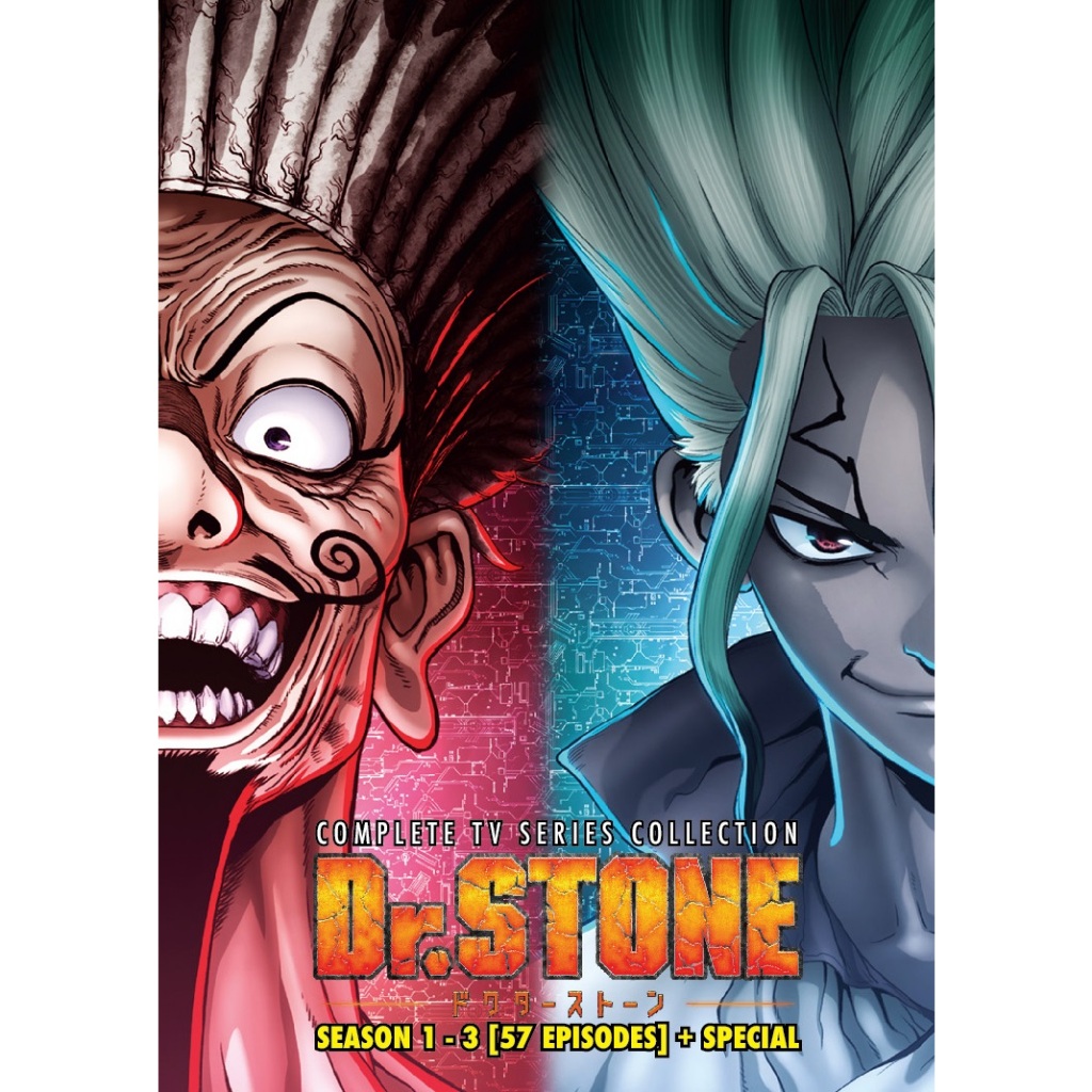 Anime DVD Dr. Stone Complete TV Series Season 1-3 Vol.1-57 End ...