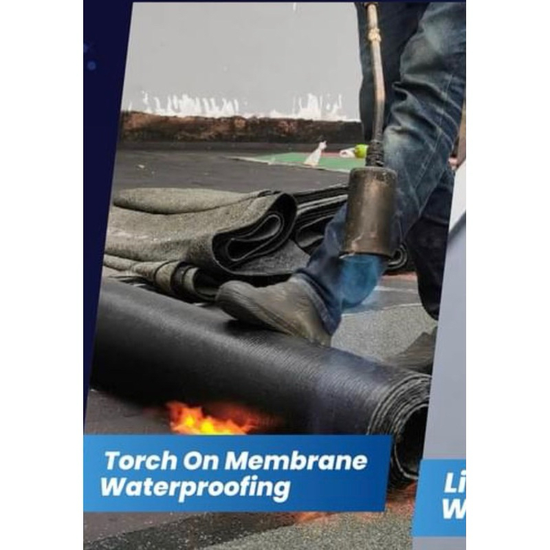 10M x 1M TORCH ON SANDED BITUMINOUS WATERPROOFING MEMBRANE ...