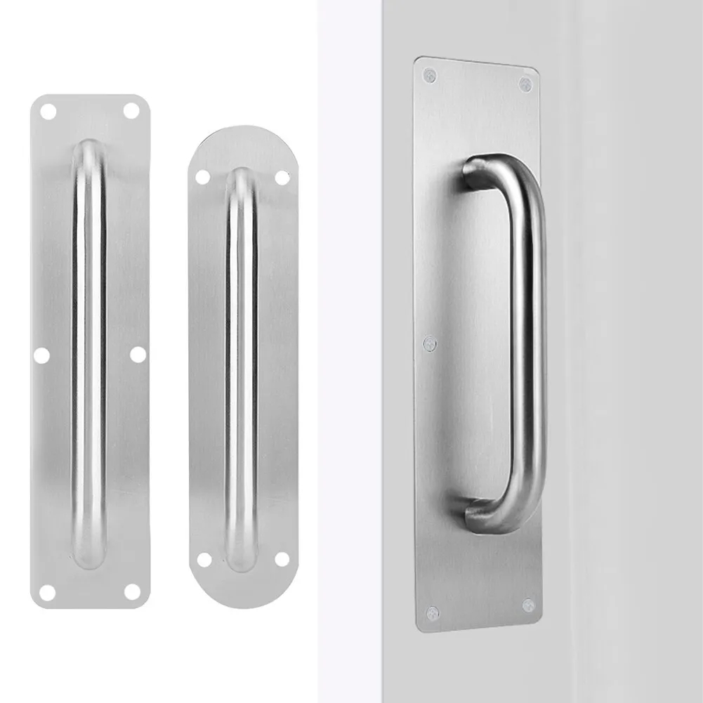 MKR Stainless Steel Pull Plate Door Handle Entrance Door Plate Pemegang ...