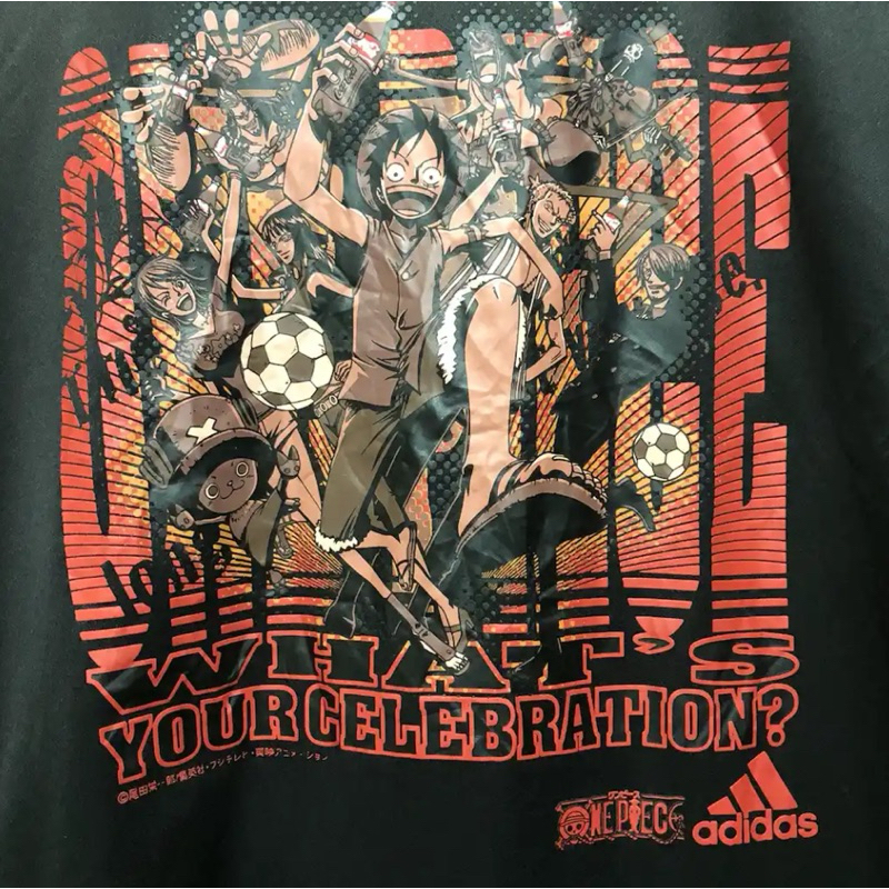 One Piece x Adidas x Coca-Cola 2010 FIFA World Cup Memorial Shirt Luffy ...