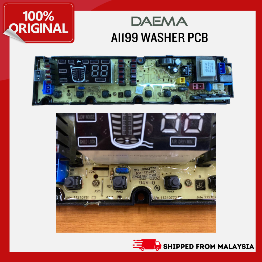 [DAEMA ORIGINAL SPAREPART] WASHER A1199 PCB | Shopee Malaysia