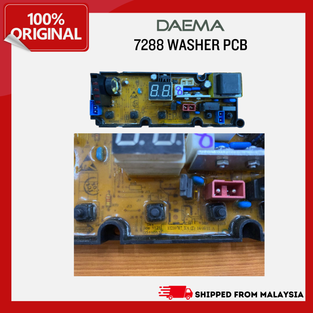 [DAEMA ORIGINAL SPAREPART] WASHER 7288 PCB | Shopee Malaysia
