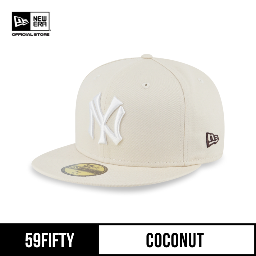 New Era 59FIFTY New York Yankees Coconut Light Cream Fitted Cap ...