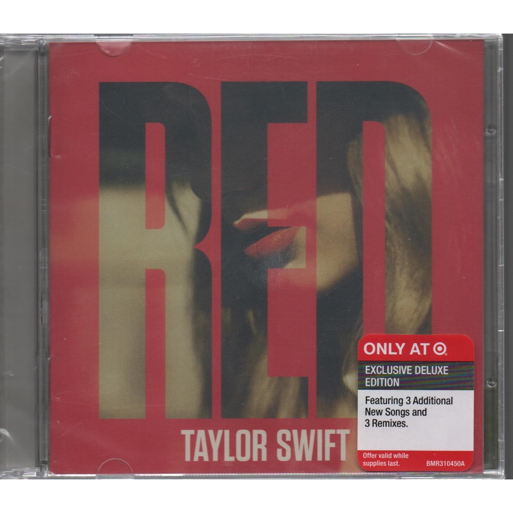 Taylor Swift - Red ( Exclusive Deluxe Edition / Imported CD ) EU Press ...