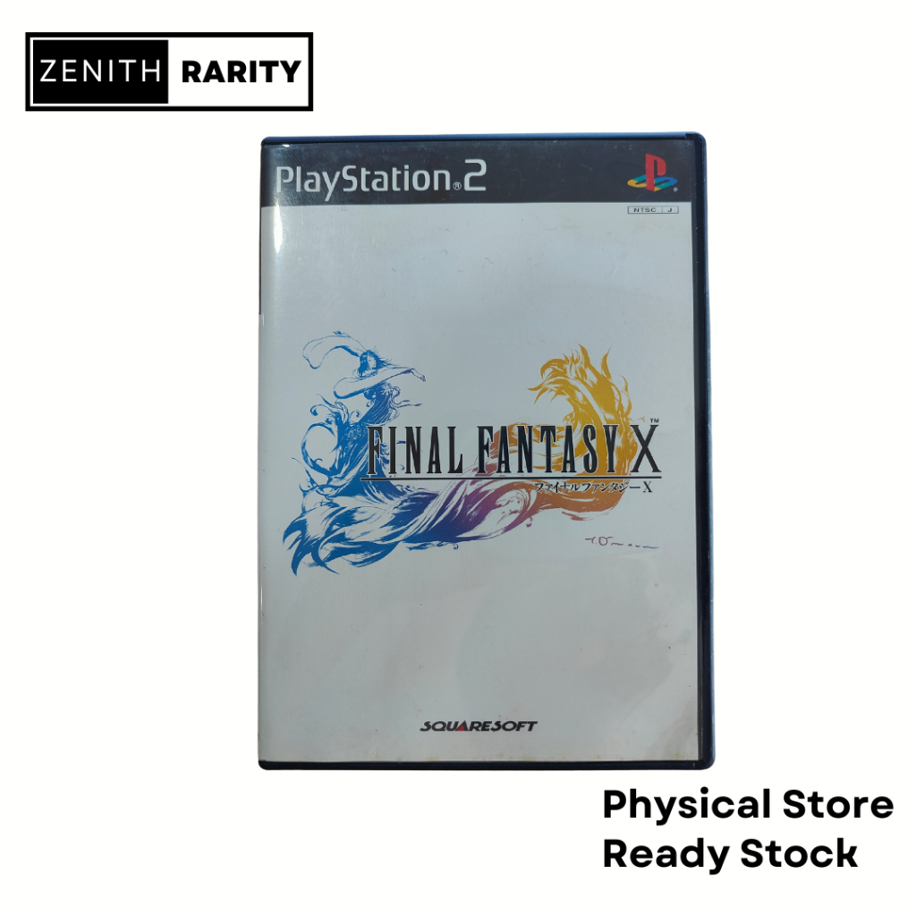 Zenith Rarity Sony Playstation 2 PS2 game Final Fantasy X | Shopee Malaysia
