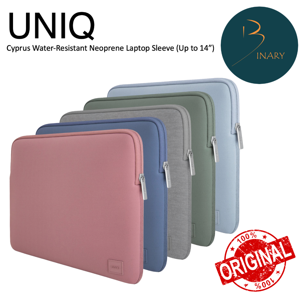 Uniq Cyprus Series Water-Resistant Laptop Sleeve Case (Up to 14 ...