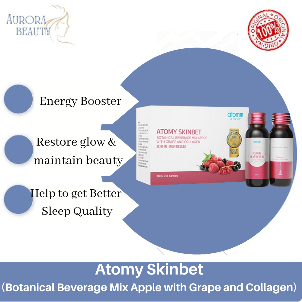 (Ready Stock) Atomy Skinbet Botanical Beverage Mix Apple with Grape and ...