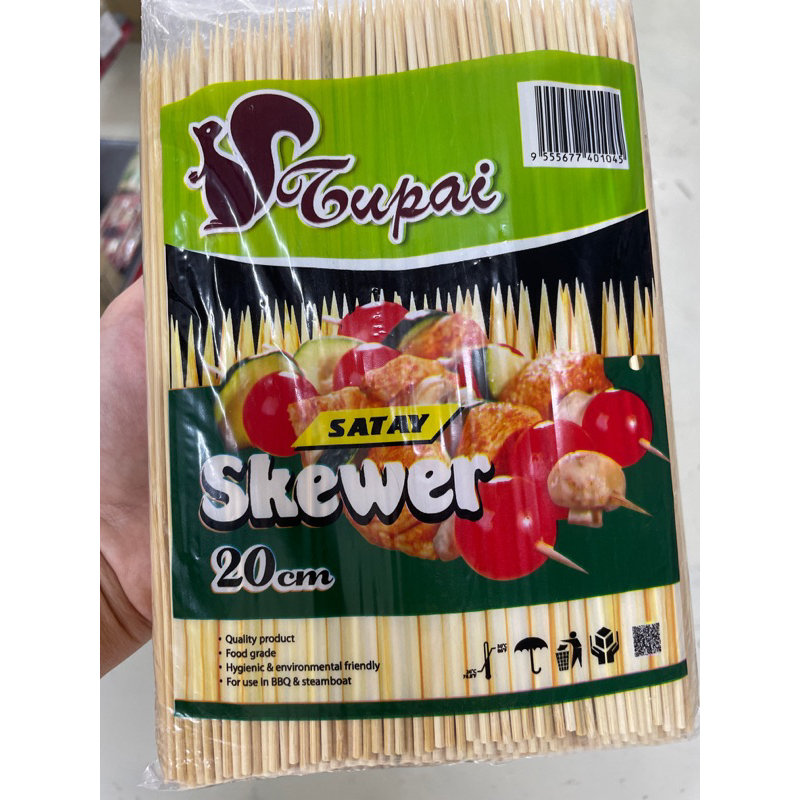 20cm Satay Stick Bamboo Skewer | Shopee Malaysia