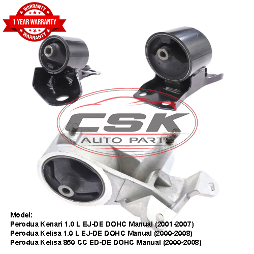 Perodua Kenari, Kelisa DOHC Manual Engine Mounting Set | Shopee Malaysia