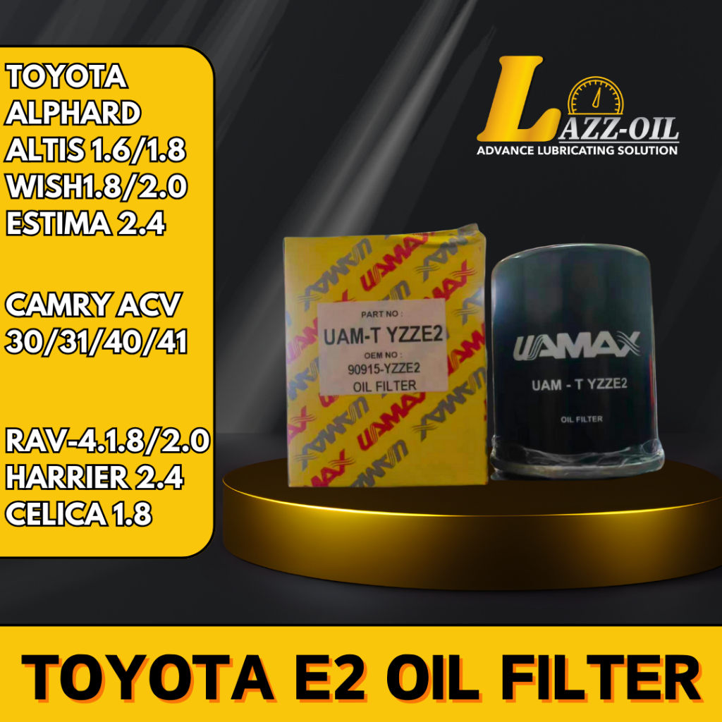 TOYOTA E2 OIL FILTER | Shopee Malaysia
