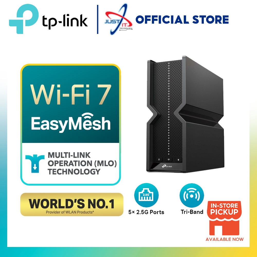 TP-Link Archer BE550 BE9300 Tri-Band Wi-Fi 7 Router | Shopee Malaysia