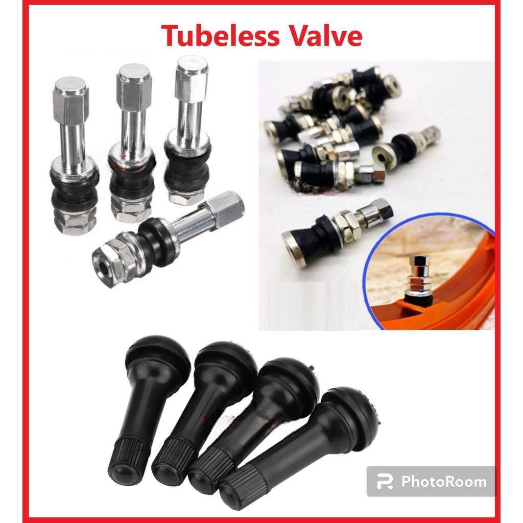 Heavy Duty Motorcycle Car Tyre Tubeless Valve Aluminium Kepala Angin ...