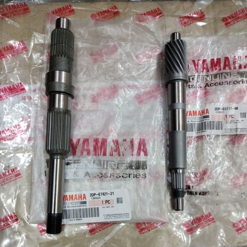 NMAX V1/V2 PRIMARY DRIVE SHAFT REAR PULLEY SHAFT 100% ORIGINAL YAMAHA ...