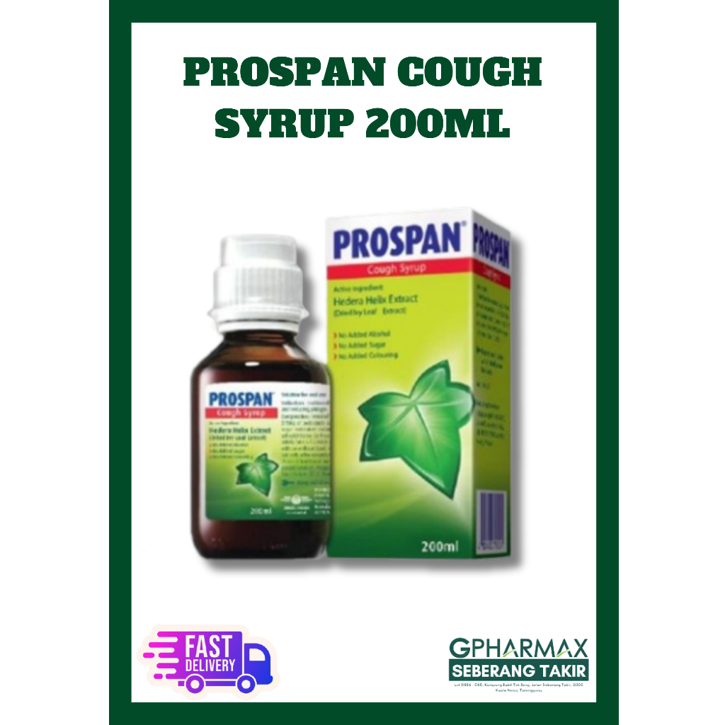 Prospan Cough Syrup 200ml Ubat Batuk Tiada Gula Tambahan | Shopee Malaysia