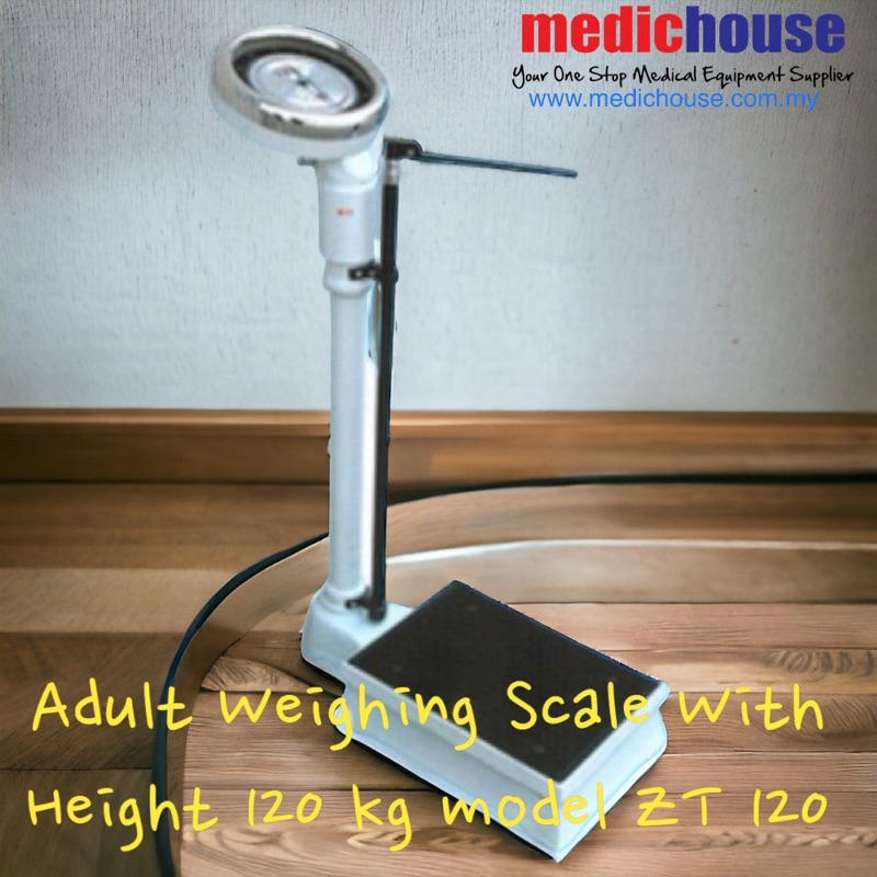 WEIGHING Scale with height 120kg | Shopee Malaysia
