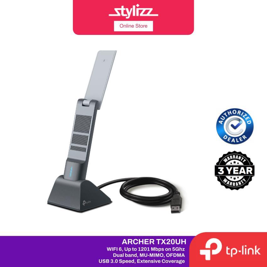 TP-LINK ARCHER TX20UH AX1800 HIGH GAIN DUAL BAND WIFI 6 USB ADAPTER ...