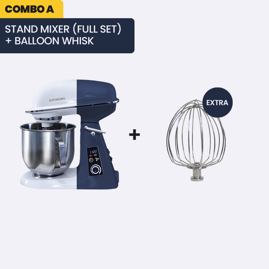 KITMENS KM-B7 Stand Mixer Dough Mixer Heavy Duty Mixer 7L Mixer Cake ...