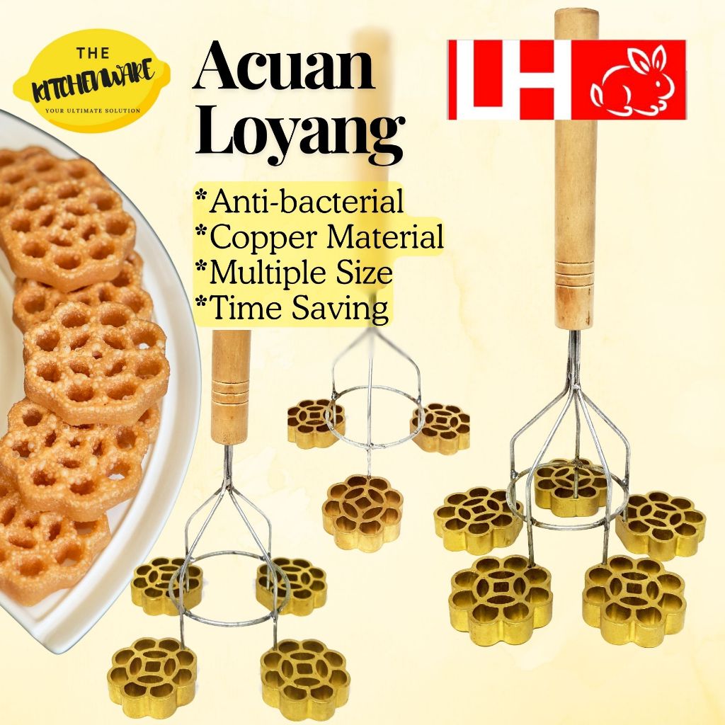 Loyang Honeycomb Biscuits/ Rose Cookies Mould / Tembaga Acuan Kuih ...