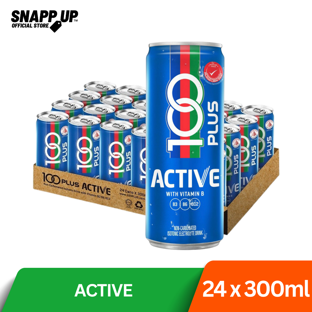 100Plus Active 300ml x 24 | Shopee Malaysia