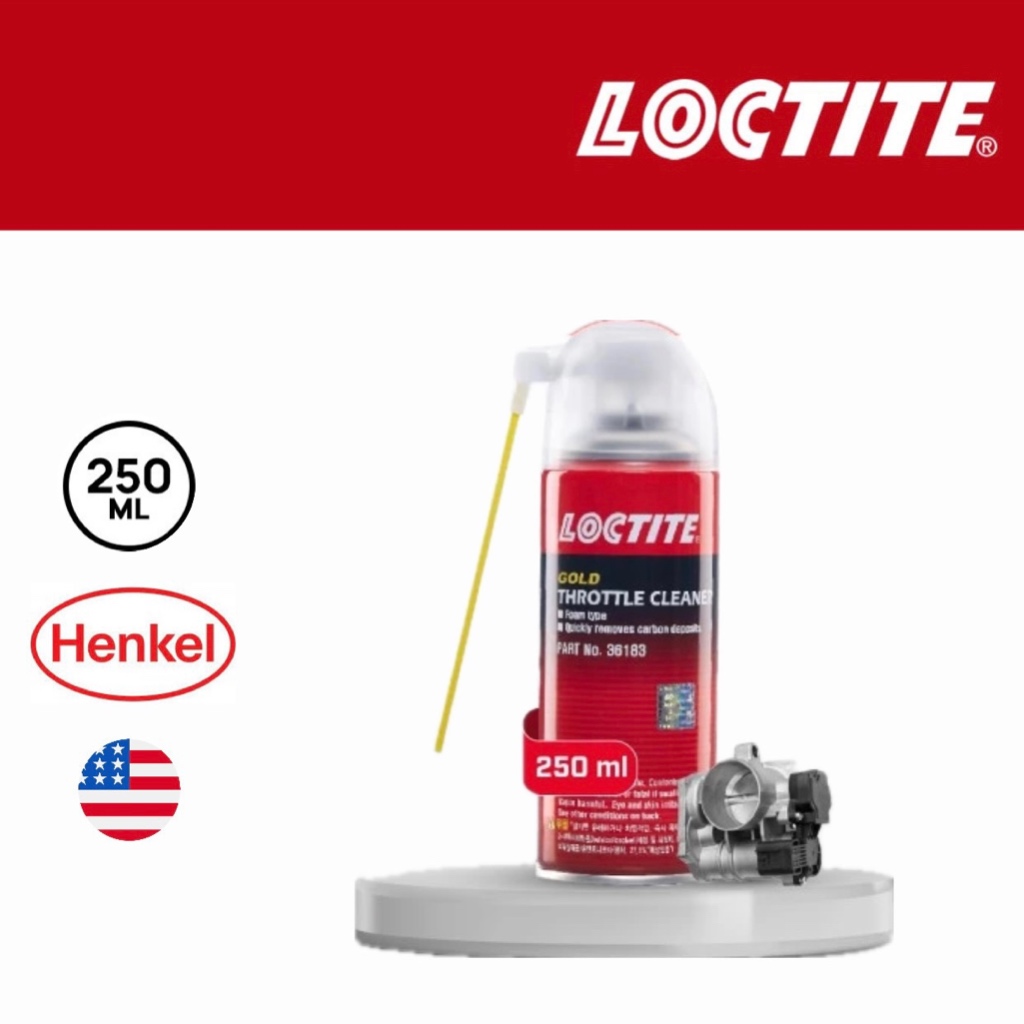 LOCTITE GOLD THROTTLE BODY CLEANER 250ML | Shopee Malaysia